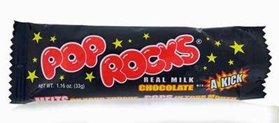 Pop Rocks - Milk Chocolate Bar – Candy Favorites
