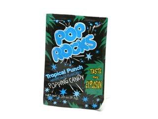 Pop Rocks Tropical Punch .33 oz. Popping Candy - 24 / Box – Candy Favorites