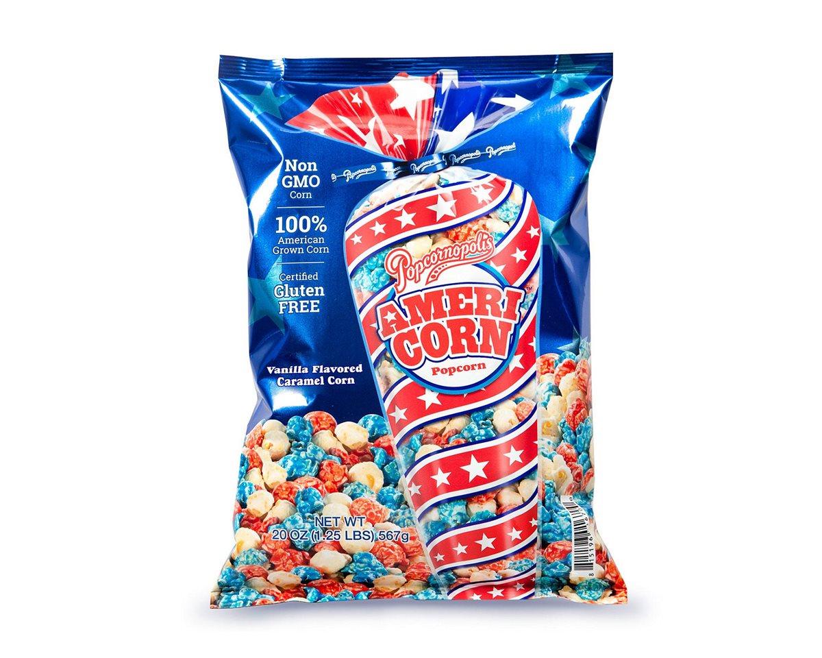 Popcornopolis Americorn Popcorn 20 oz. Bag | Limited Edition - 1 Unit ...