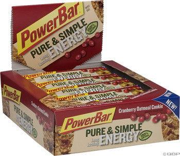 Power Bar Pure and Simple Cranberry Oatmeal Cookie - 15 / Box – Candy ...