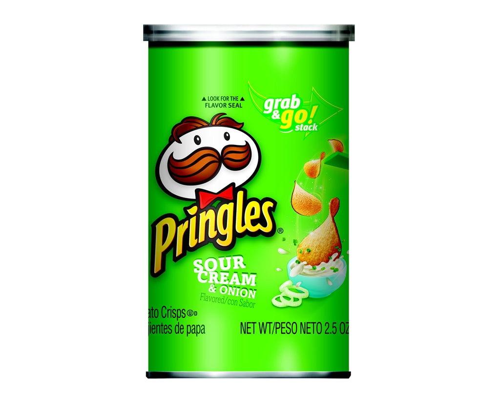 Pringles Grab n' Go Sour Cream & Onion Potato Crisps 2.5 oz. Grab n' Go ...