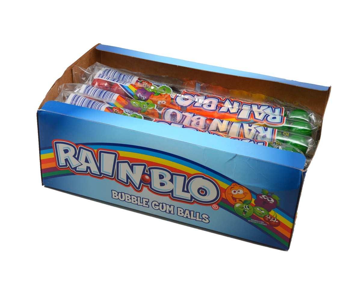 Rain-Blo Bubble Gum Balls - 24 / Box – Candy Favorites