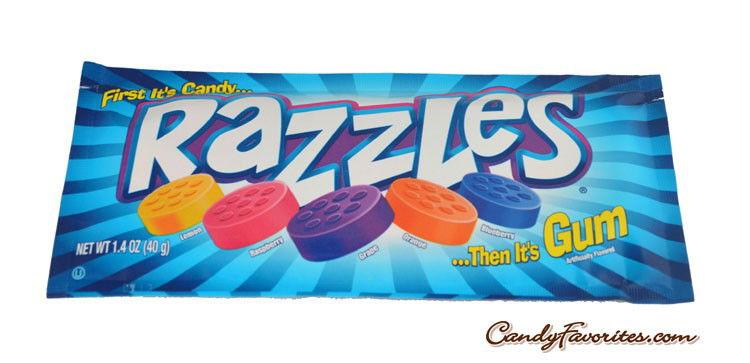 Razzles Bubble Gum - 24 / Box – Candy Favorites