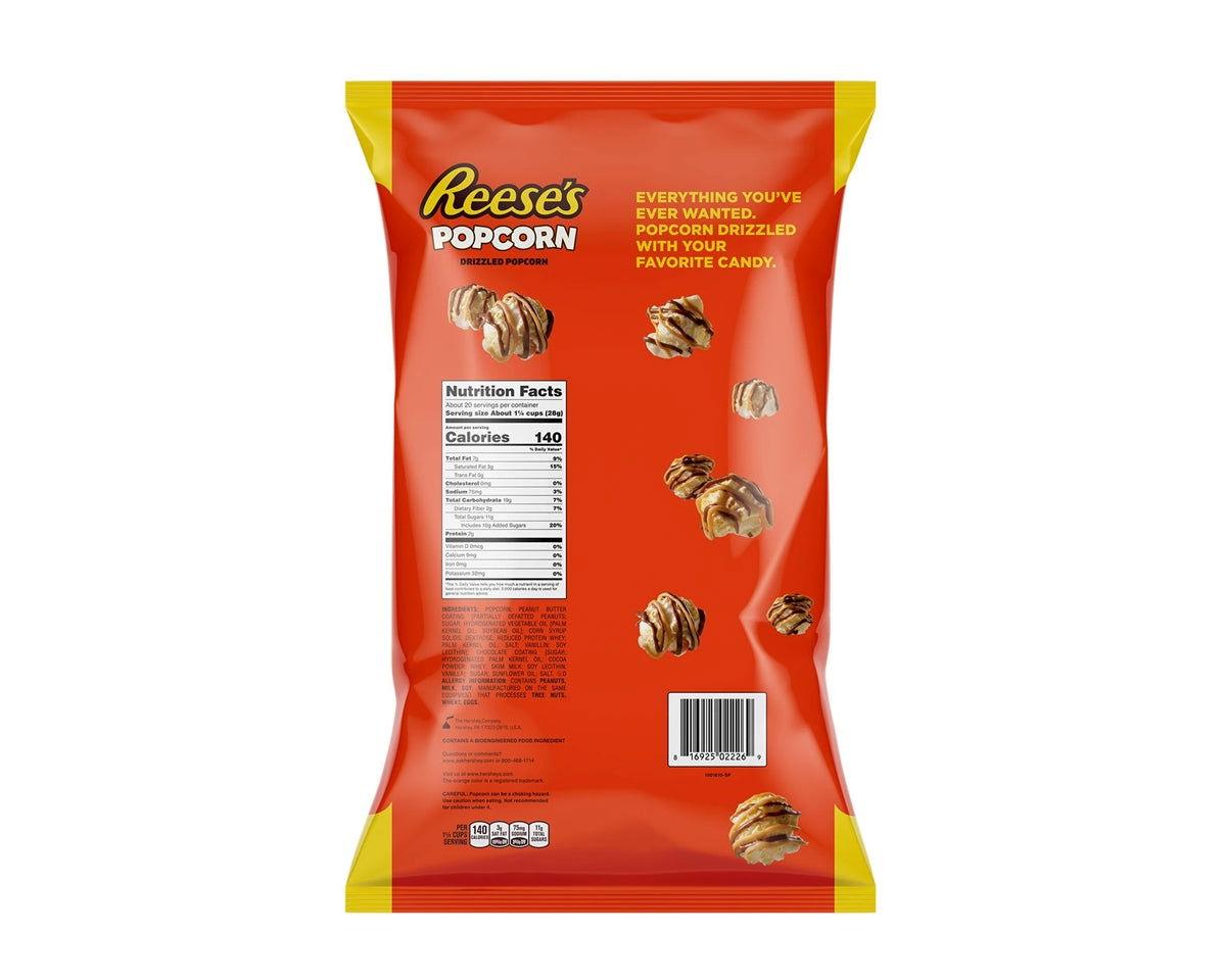 Reese's Popcorn Drizzled Popcorn 20 oz. Bag | Limited Edition - 1 Unit ...