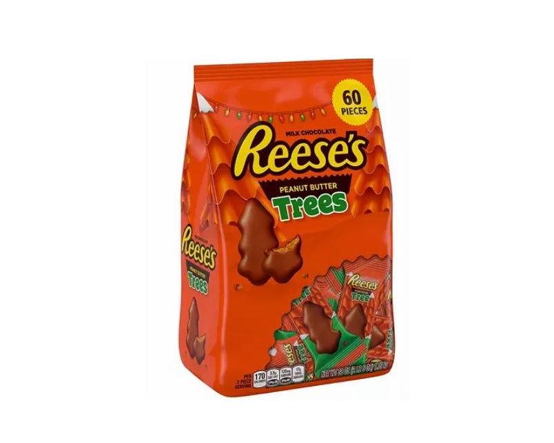 Reese's Peanut Butter Christmas Trees 65 Count Bag- 1 Unit – Candy ...