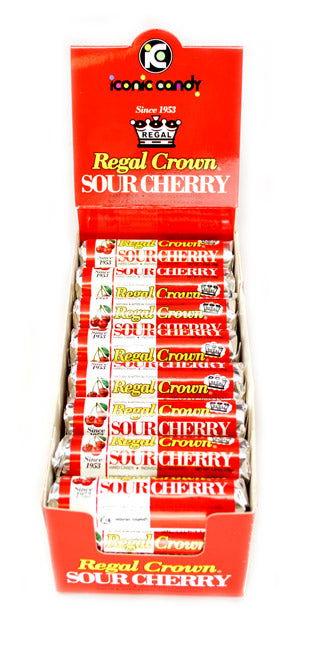Regal Crown Sour Cherry Hard Candy - 24 / Box – Candy Favorites