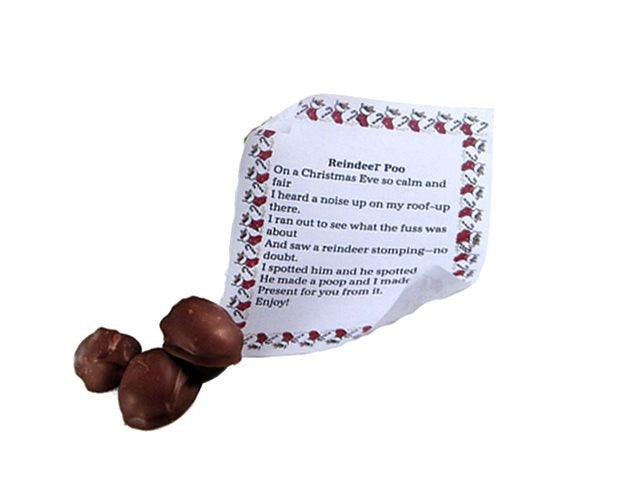 Chocolate Reindeer Poop 4 oz. Bags - 3 / Box – Candy Favorites