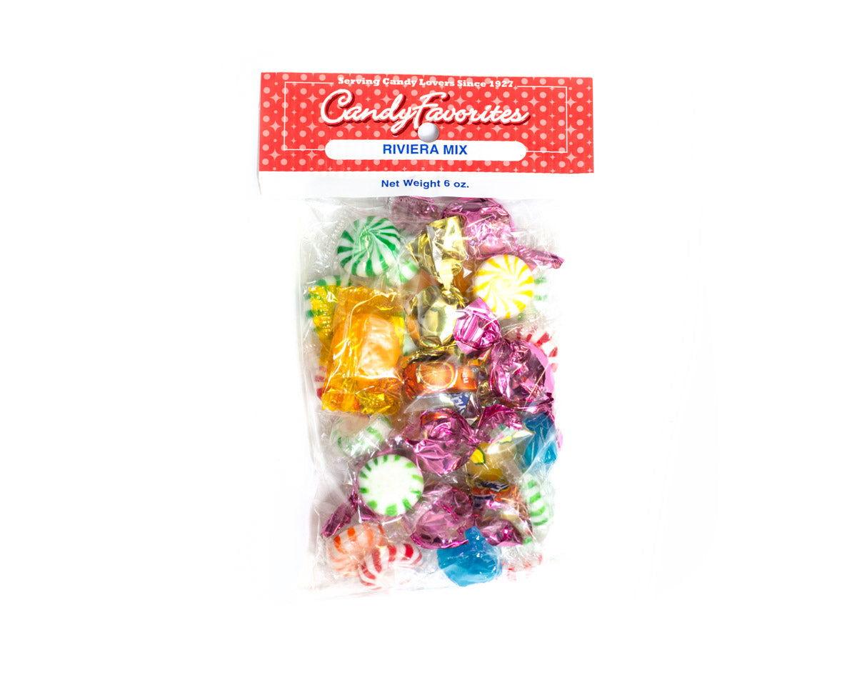 Riviera Assorted Candy Mix 6 Ounce Peg Bags - 8 / Box – Candy Favorites