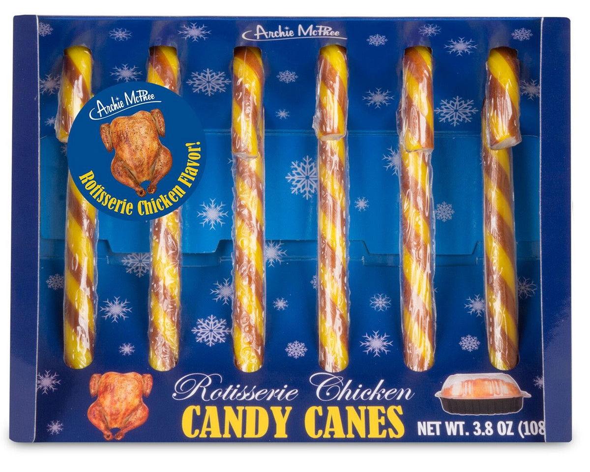 Rotisserie Chicken Candy Canes 6 Count Box - 1 Unit | Archie McFee ...