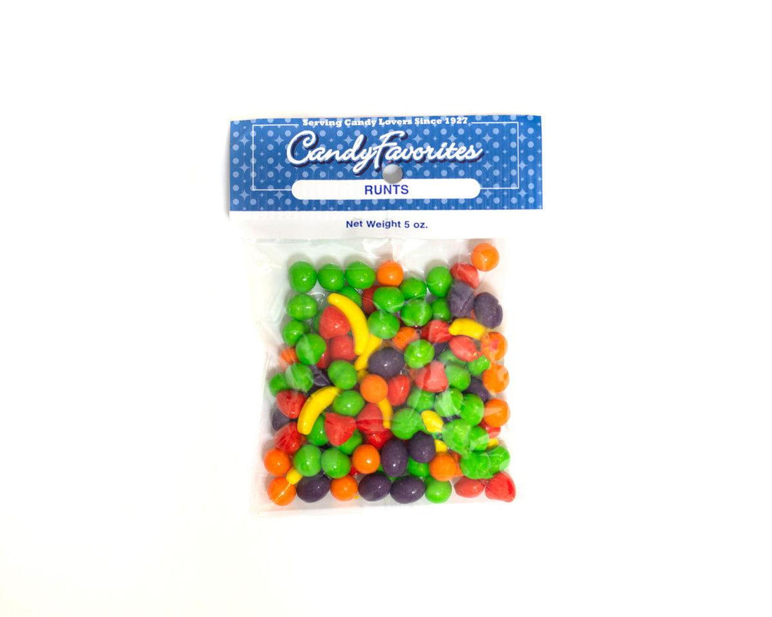 Runts 5 Ounce Peg Bags - 8 / Box – Candy Favorites