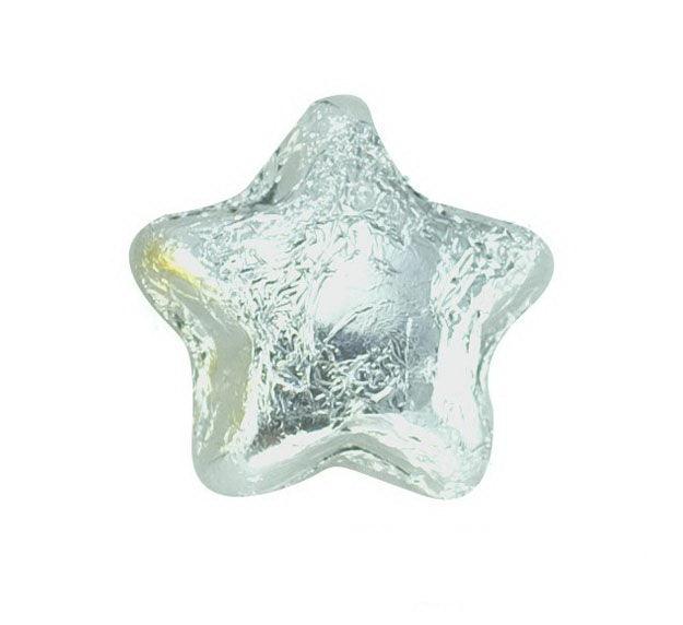 Silver Foil Wrapped Chocolate Stars - 2 lb. – Candy Favorites