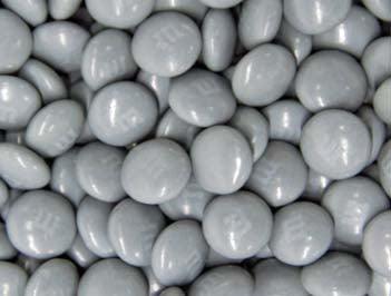 Non Metallic Silver M&M's ® - 2 lb. – Candy Favorites