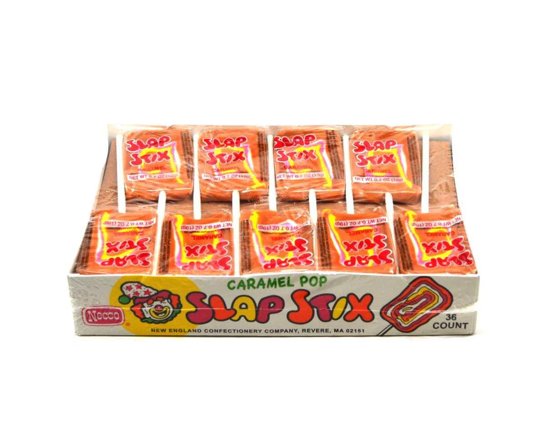 Slap Stix t Caramel Pops - 36 / Box – Candy Favorites