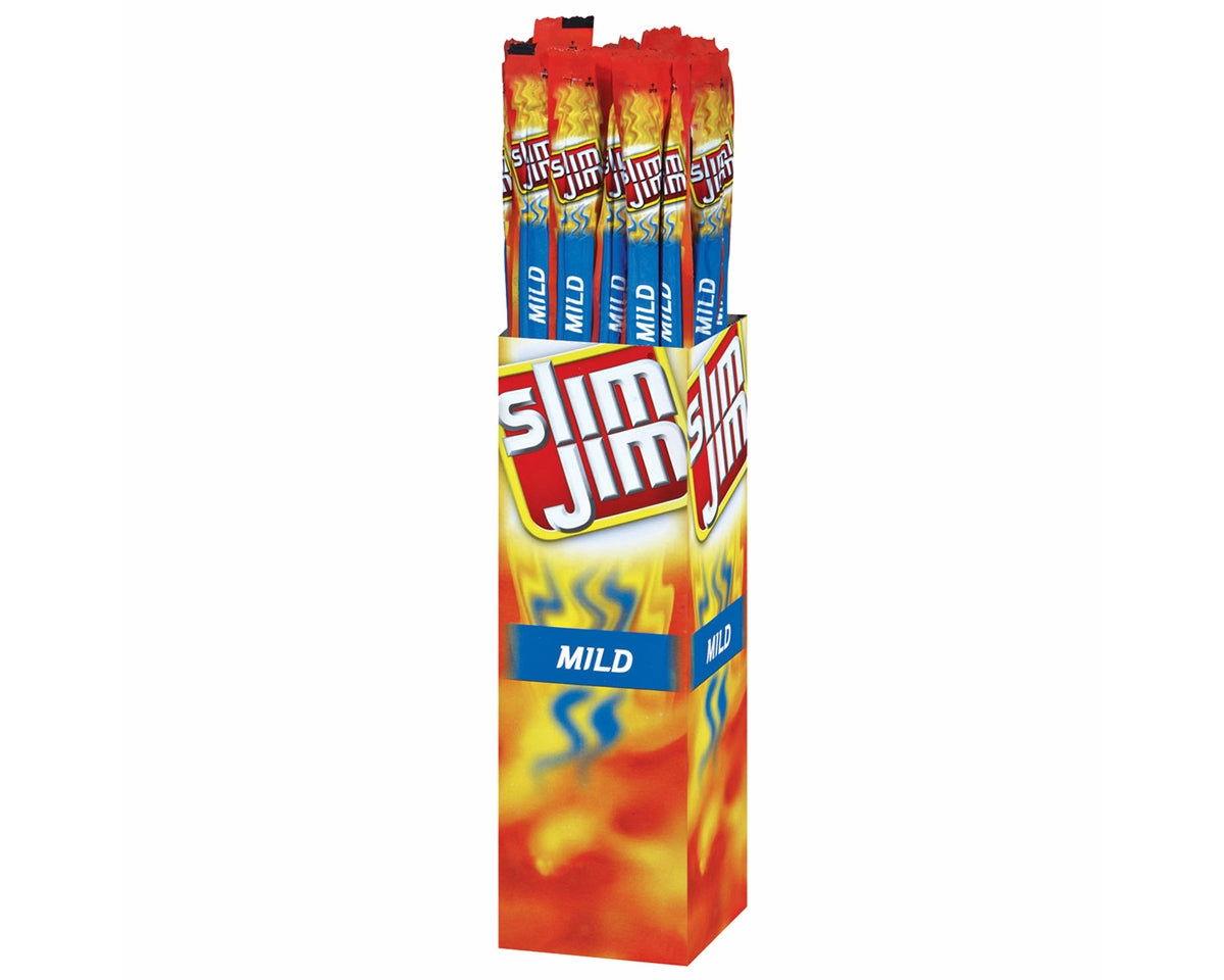 Slim Jim Mild Smoked .97 oz. Snack Sticks - 24 / Box – Candy Favorites