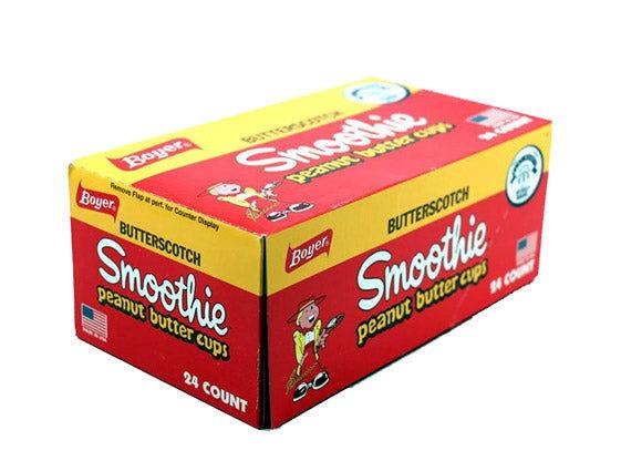 Boyer Butterscotch Smoothie Peanut Butter Cups - 24 / Box – Candy Favorites