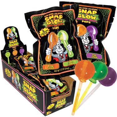 Snap N Glow Trick or Treat Pops – Candy Favorites