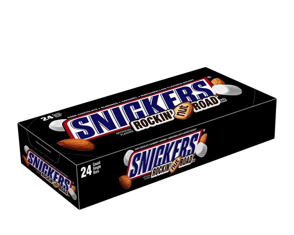 Snickers Rockin Nut Road 1.41 oz. Bars - 24 / Box – Candy Favorites