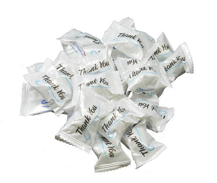 Columbina Soft Peppermint Thank You Mints - 1000 / Case – Candy Favorites