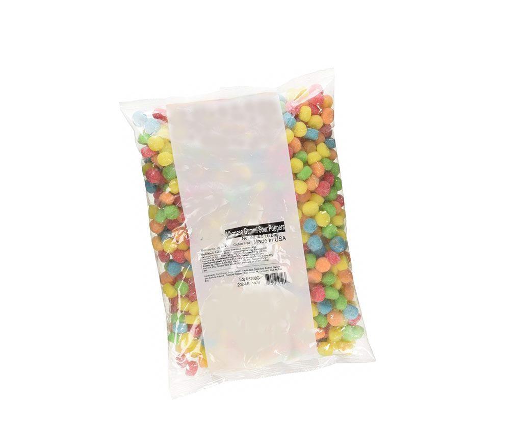 Sour Gummi Poppers - 4.5 lb. – Candy Favorites