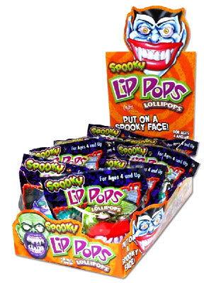 Spooky Lip Pop Lollipops - 12 / Box – Candy Favorites