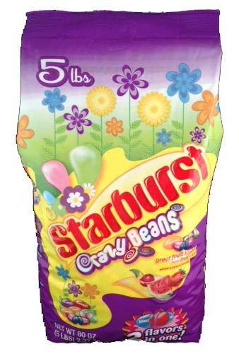 Starburst Crazy Bean Jelly Beans - 5 lb. – Candy Favorites