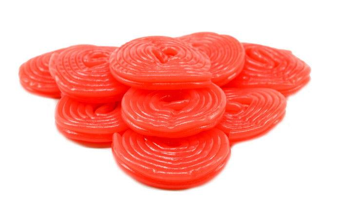 Red Licorice Wheels | Licorice Records - 4.4 lb. – Candy Favorites