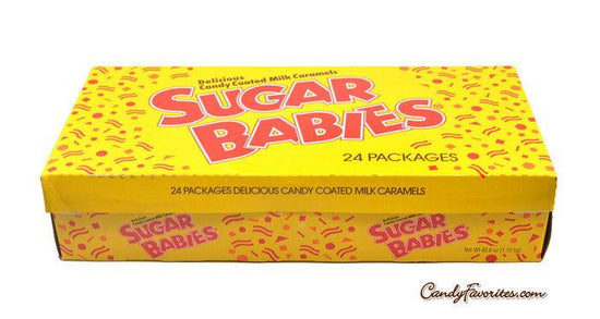 Sugar Babies Delicious Candy Coated Milk Caramels - 24 / Box – Candy ...