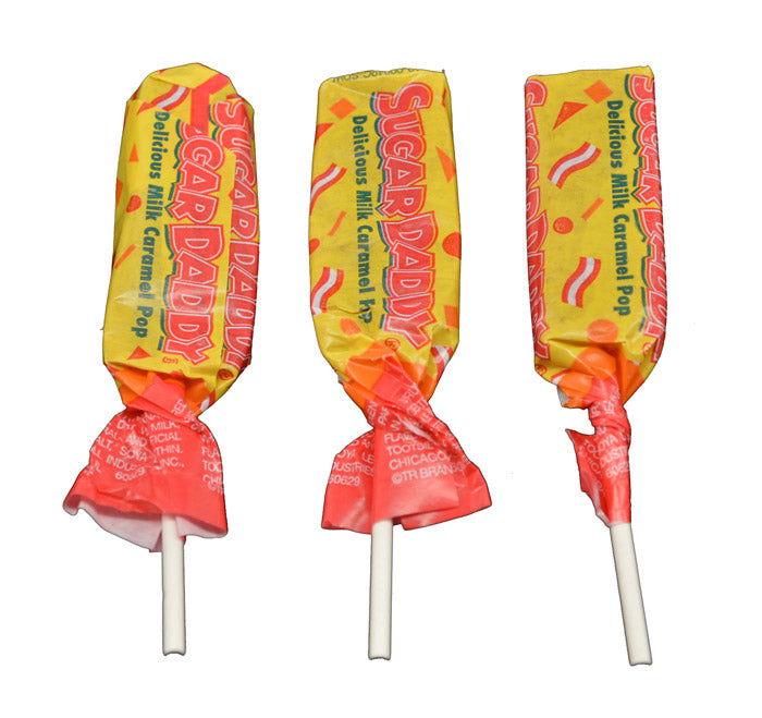Sugar Daddy Delicious Milk Caramel Bulk Lollipops - 4 lb. – Candy Favorites