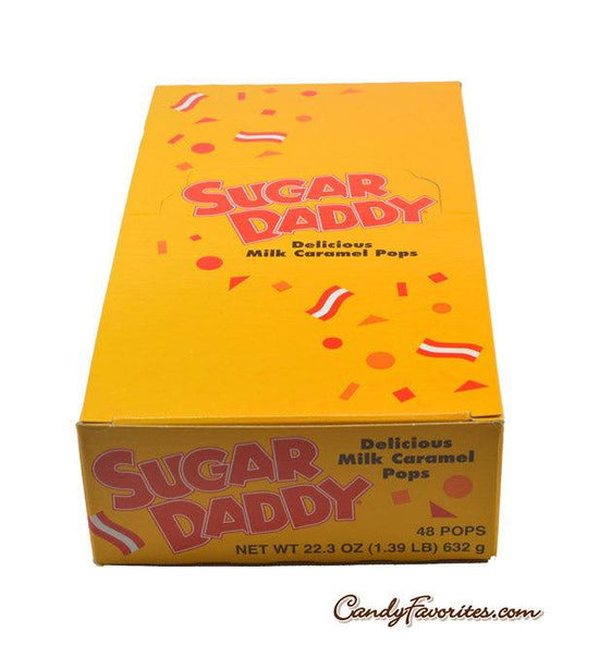 Miniature Sugar Daddy Delicious Milk Caramel Lollipops - 48 / Box ...