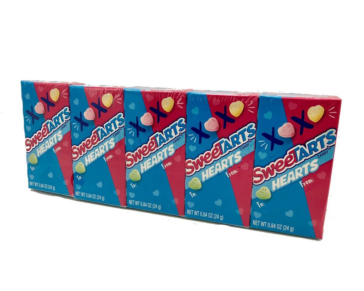 Sweetarts Hearts 5 Pack Boxes - 3 / Box – Candy Favorites