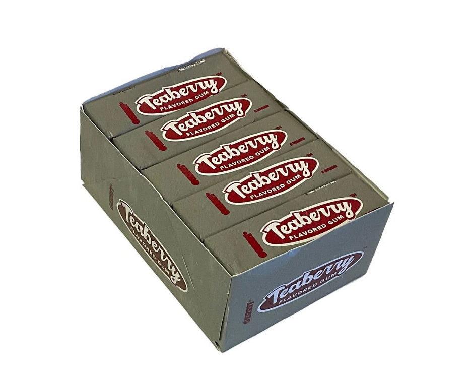 Teaberry "Refreshing" Chewing Gum - 20 / Box | Gerrit Verburg – Candy ...