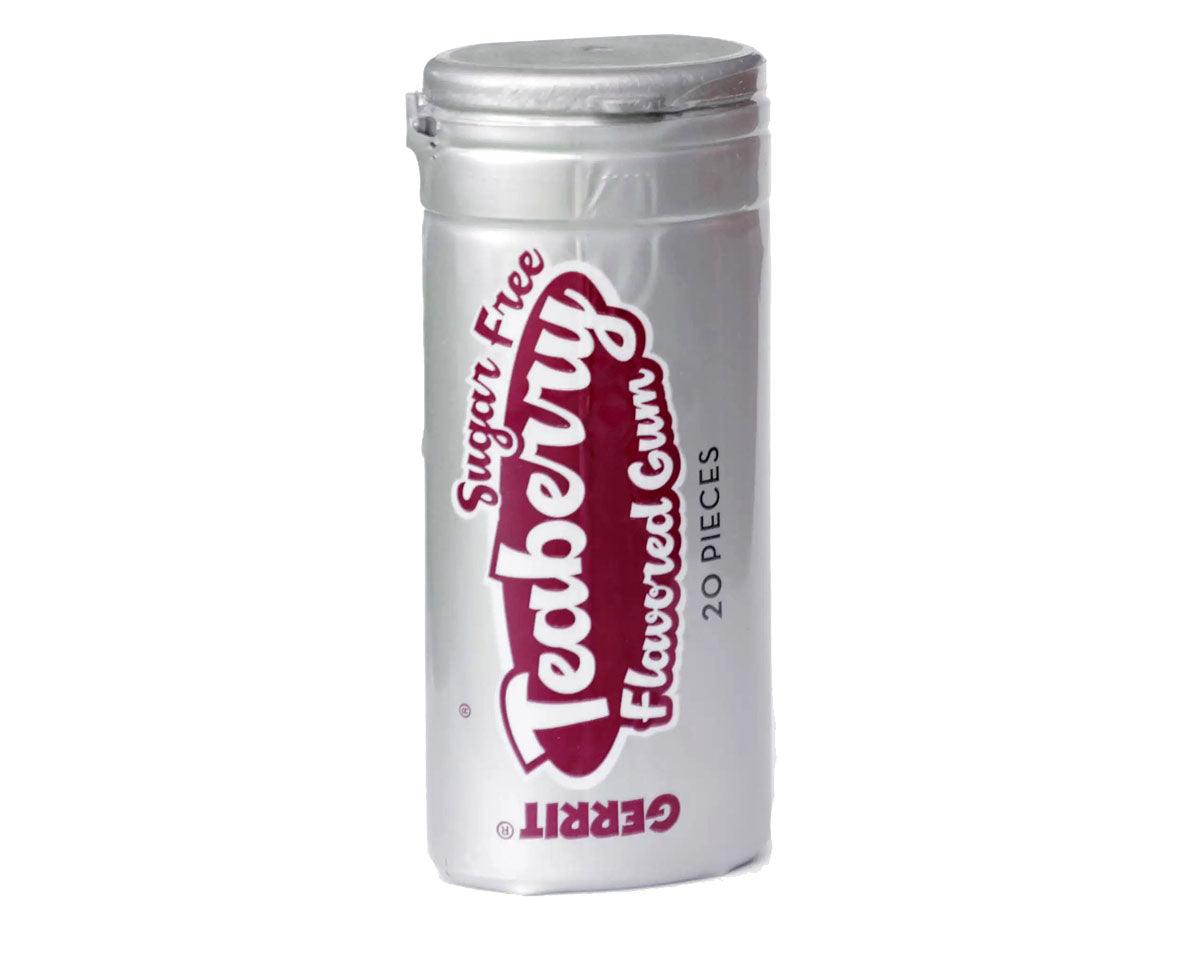 Teaberry Chewing Gum Sugar-Free .99 oz. Tubes - 12 / Box – Candy Favorites
