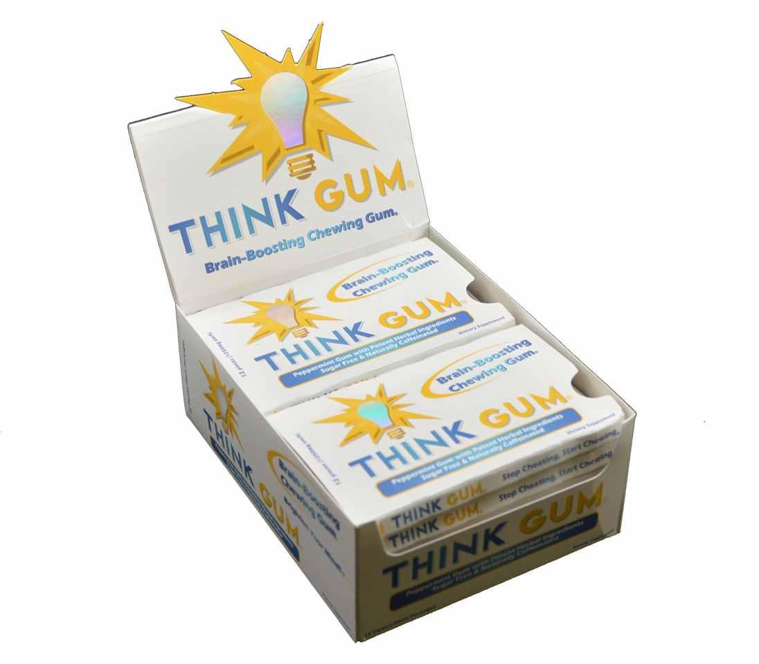 Think Gum Brain Boosting Gum - 12 / Box – Candy Favorites