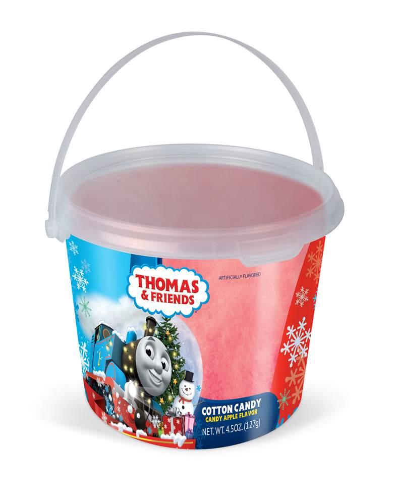 Primary Colors Thomas the Tank Cotton Candy 4.5 oz. Tubs - 1 Unit ...