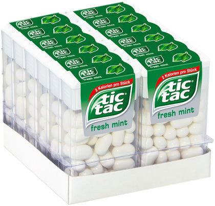 Tic Tac Peppermint Freshmints Big Packs - 12 / Box – Candy Favorites