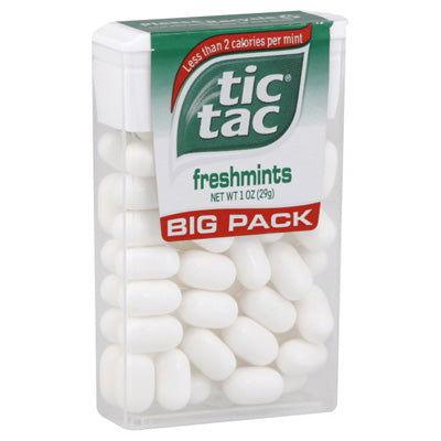 Tic Tac Peppermint Freshmints Big Packs - 12 / Box – Candy Favorites