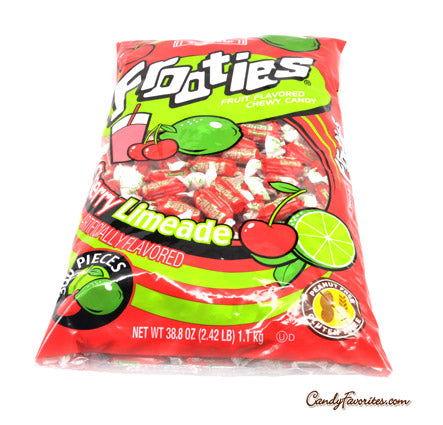 Tootsie Frooties Cherry Limeade Fruit Flavored Chewy Candy - 360 / Bag ...