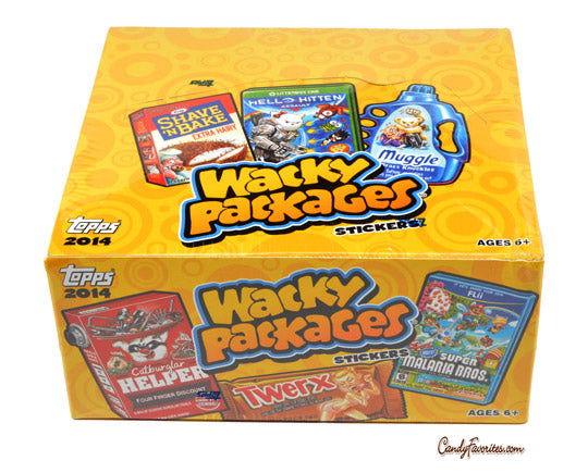 2014 Topps Wacky Packages - 1 Box – Candy Favorites