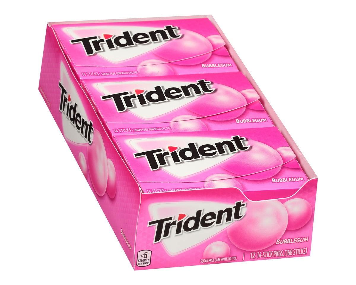 Trident Bubble Gum Plenty Pack - 12 / Box – Candy Favorites