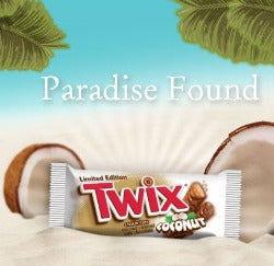 Limited Edition Twix Coconut Cookie Bars - 24 / Box – Candy Favorites