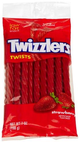 Twizzlers Strawberry Licorice 7 Ounce Bag - 12 / Box – Candy Favorites