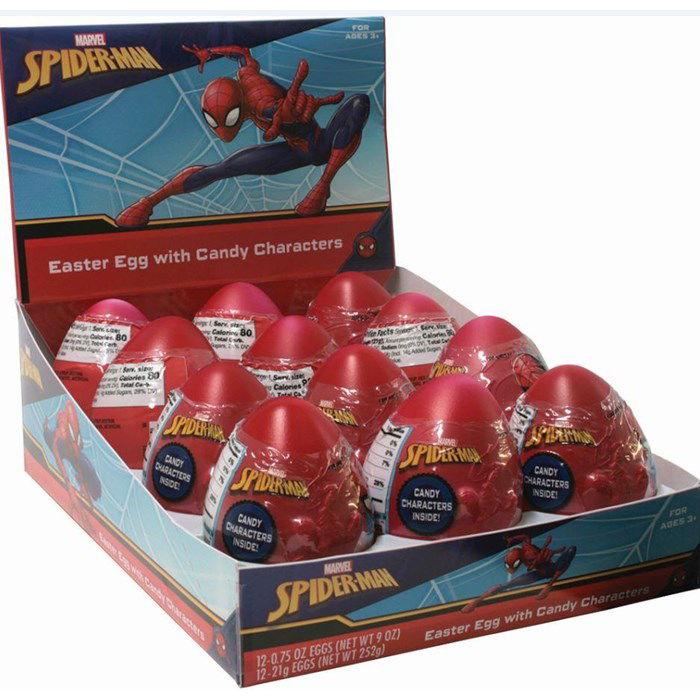 Ultimate Spiderman Candy Filled Plastic Egg - 12 / Box – Candy Favorites