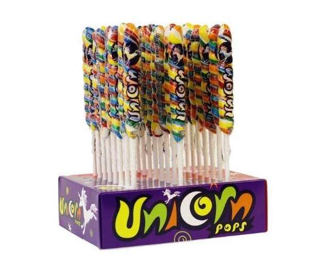 Adams & Brooks Unicorn Pops | Twirl Lollipops - 24 / Box – Candy Favorites