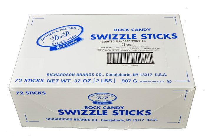 Unwrapped Assorted Swizzle Sticks - 72 / Box – Candy Favorites