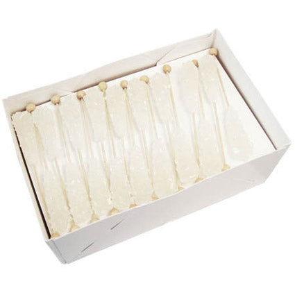 Unwrapped White Swizzle Sticks - 72 / Box – Candy Favorites