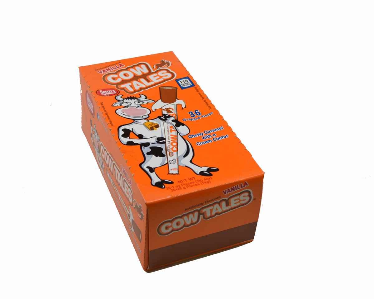 Goetze's Vanilla Cow Tales - 36 / Box – Candy Favorites