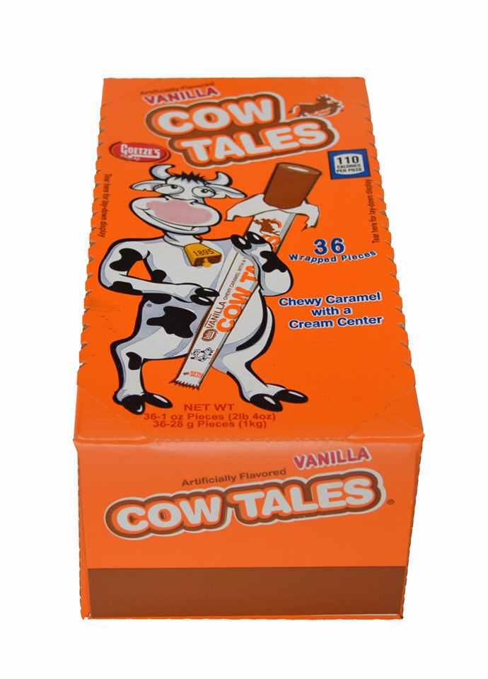Goetze's Vanilla Cow Tales - 36 / Box – Candy Favorites