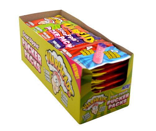 Warheads Sour Dippin' Pucker Packs - 18 / Box – Candy Favorites
