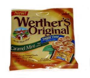 Werthers Caramel Mint Sugarfree Bags – Candy Favorites