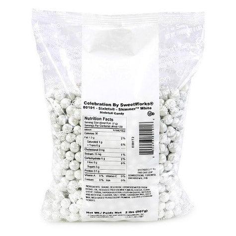 White Sixlets - 2 lb. – Candy Favorites